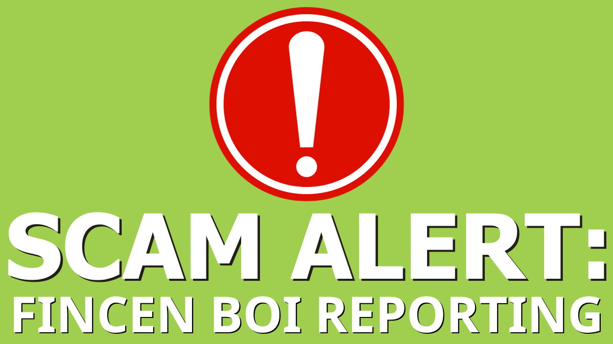 Scam alert: FinCEN BOI Reporting - Abacus Trucking